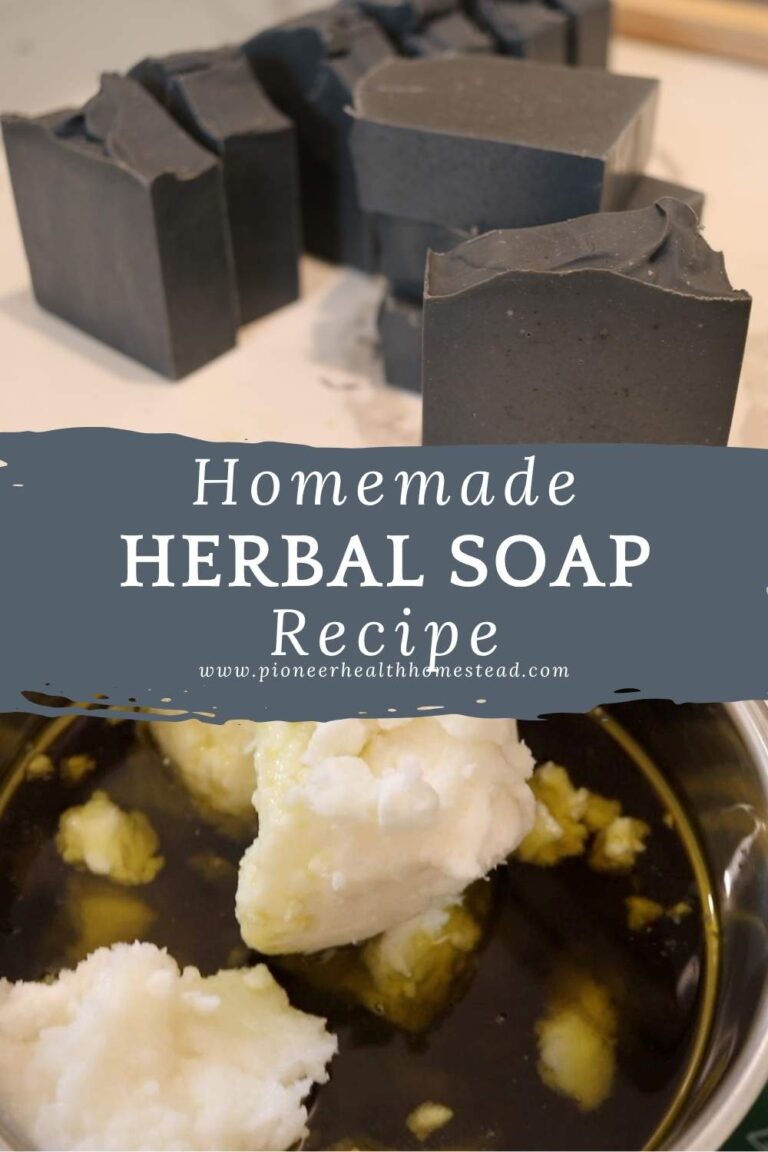 Simple Natural Cold Process Soap Recipe for Beginners - Pioneer Health ...