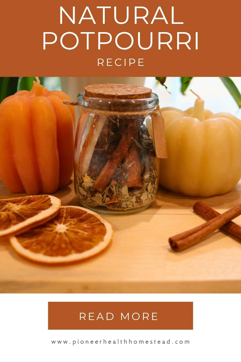 Homemade Natural Potpourri Recipe for Fall - Pioneer Health Homestead